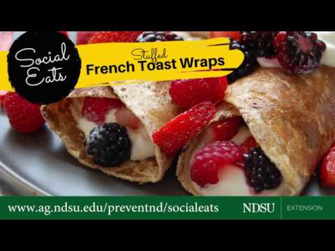 Stuffed French Toast Wraps - YouTube