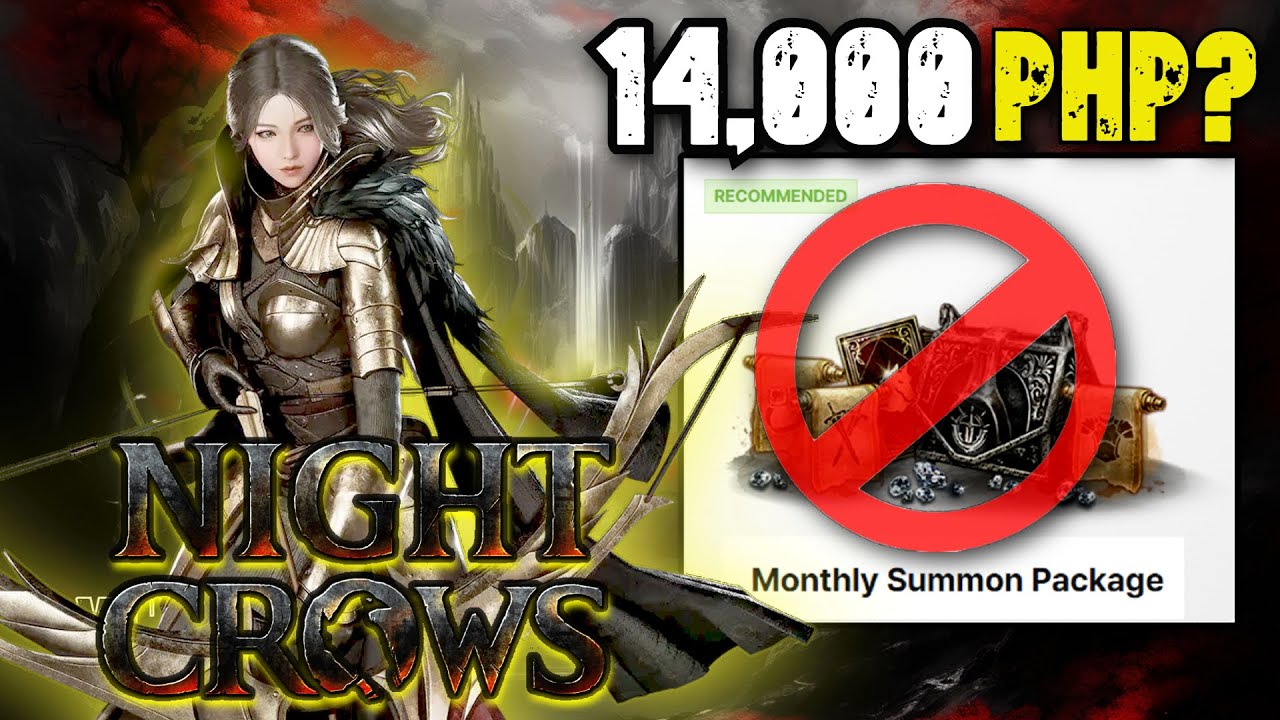 My Friend Party bought the Monthly Summon Package of Night Crows and ...