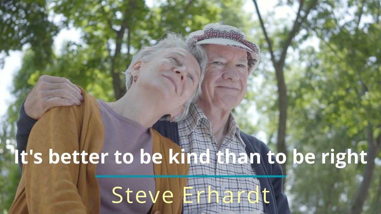 It’s better to be kind than to be right - YouTube