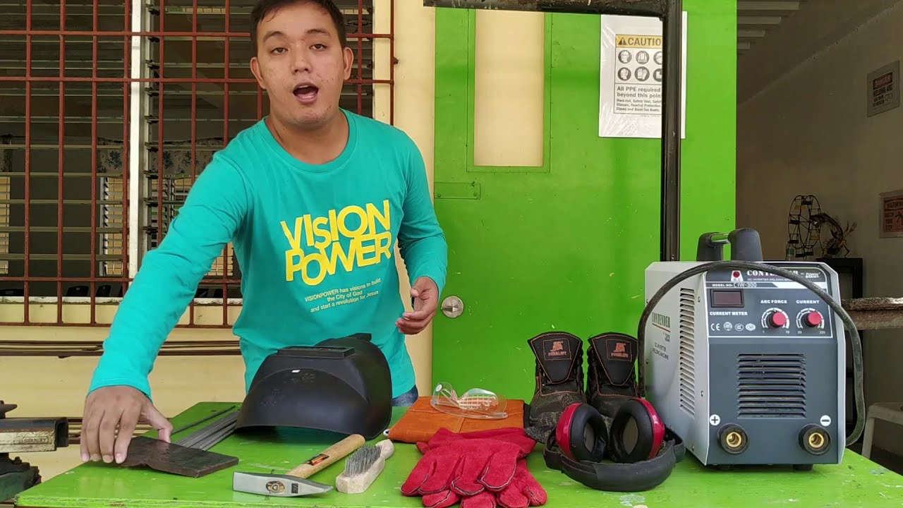 WELDING LESSON 5: HOW TO DEPOSIT STRINGER BEADS IN FLAT POSITION - YouTube