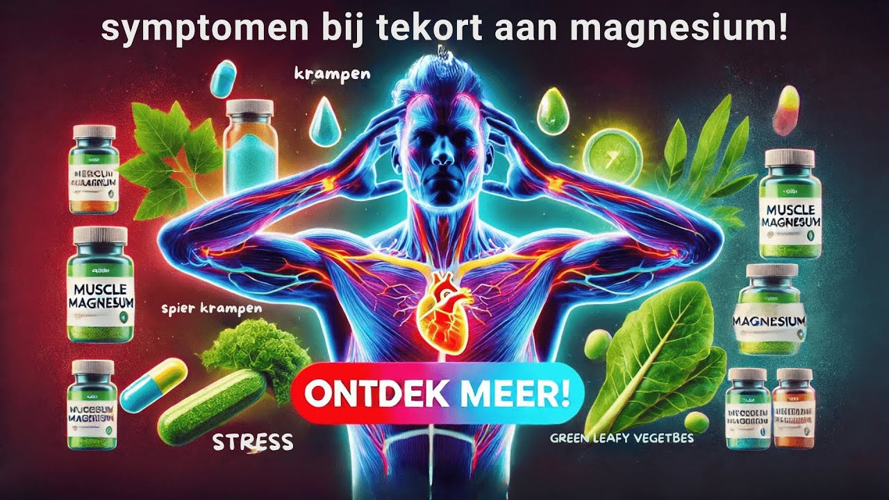 symptomen bij tekort aan magnesium - YouTube