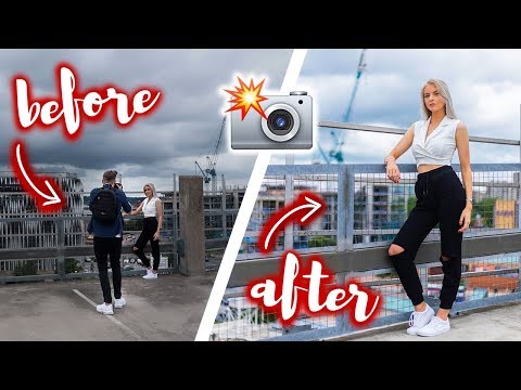 UGLY LOCATION PHOTOSHOOT CHALLENGE 📸 *literally disgusting*