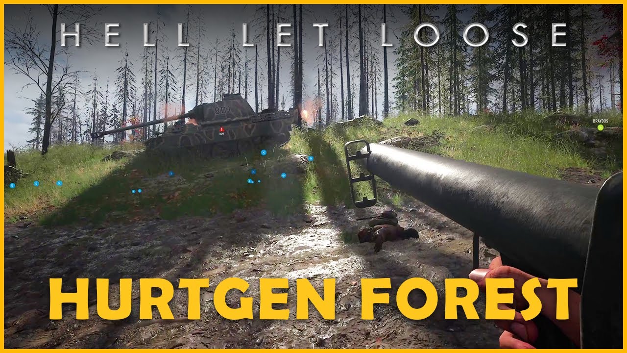 Battle of Hürtgen Forest | Hell Let Loose | No Commentary Gameplay ...