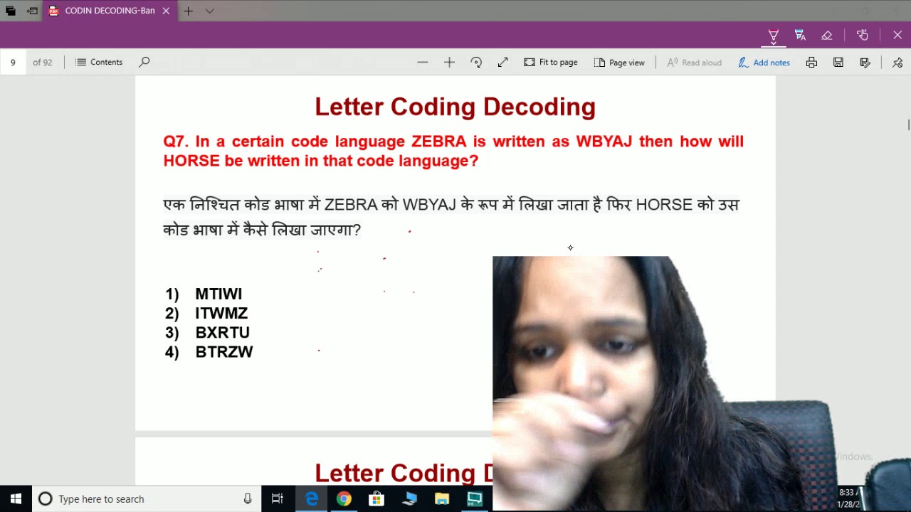 Coding Decoding| Part-2|Live Class |Important for SSC CGL|IBPS PO|SBI ...