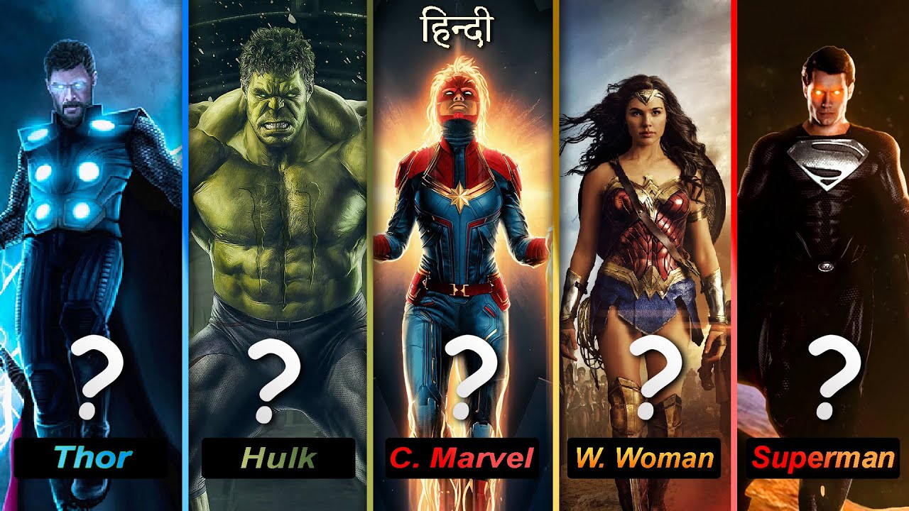 Top 10 Most Durable Superheroes in MCU & DCEU | From Movies ...