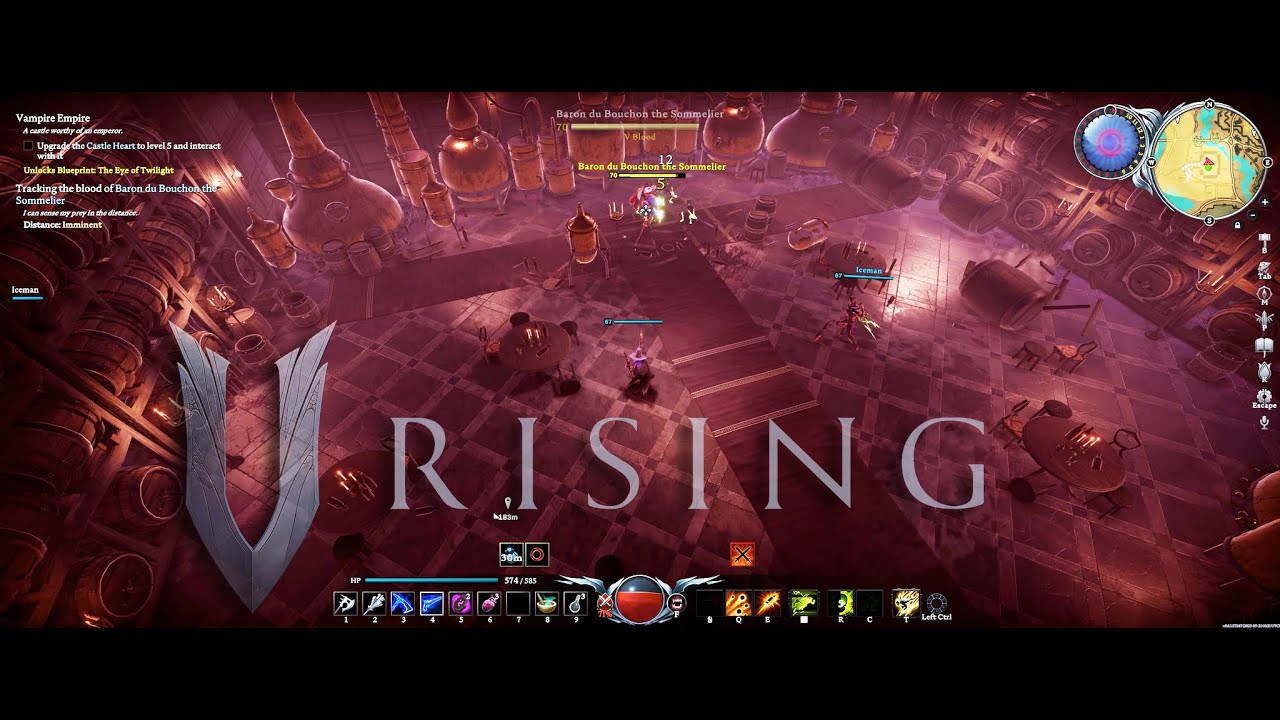 V Rising - Baron du Bouchon the Sommelier | ULTRAWIDE | 4K - PC - YouTube