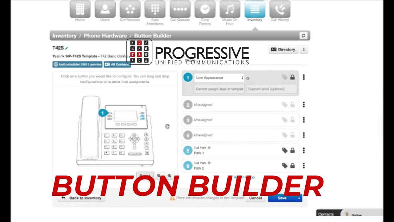 Skyswitch Button Builder Programming BLF Keys - YouTube