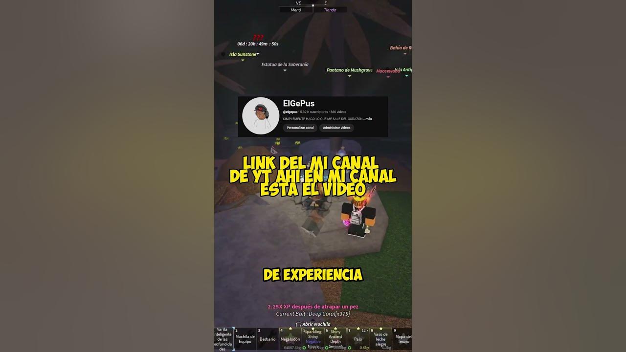 EL MEJOR METODO PARA SUBIR NIVEL EN FISCH #roblox #fisch - YouTube