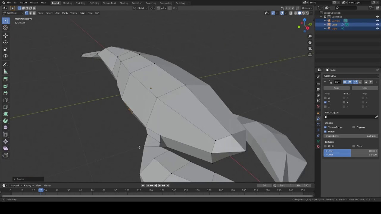 Modeling Lobster - Blender Tutorial - Pt 3 - YouTube