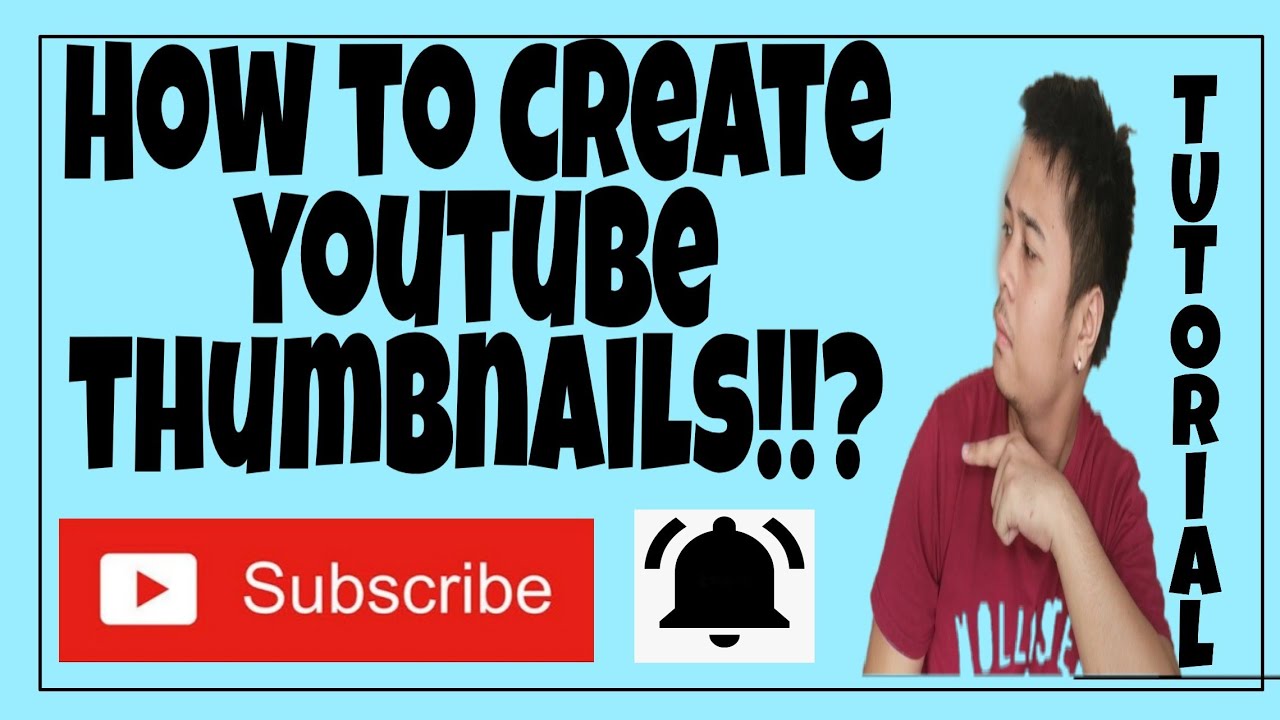 How to Create Youtube thumbnails!!? - YouTube