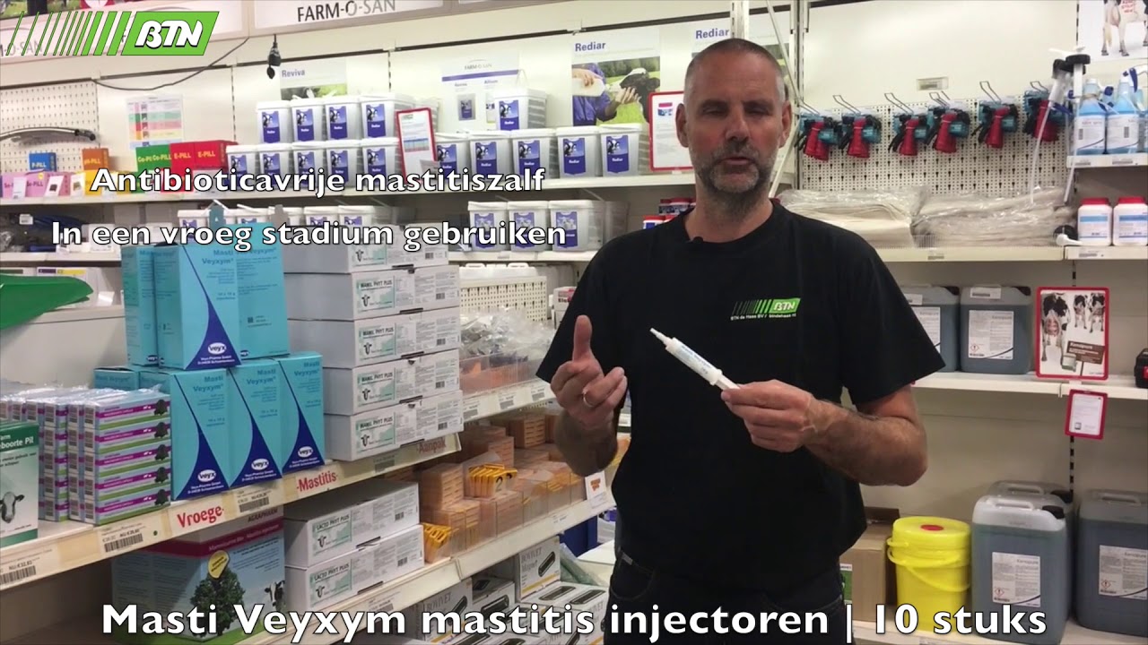 Masti Veyxym mastitis injectoren | 10 stuks - BTN de Haas - YouTube