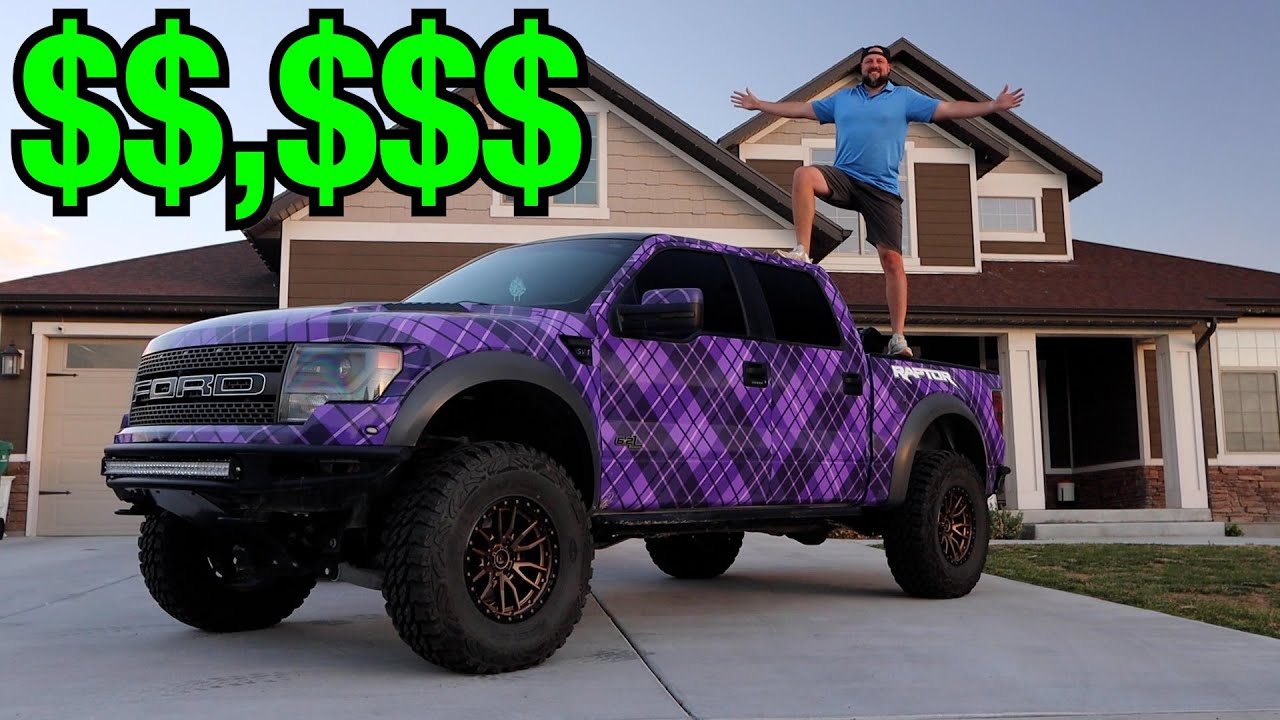 Ford Raptor Purple