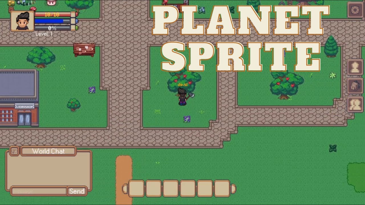 Kita mainkan game baru mirip stradew valey - PLANET SPRITE - YouTube