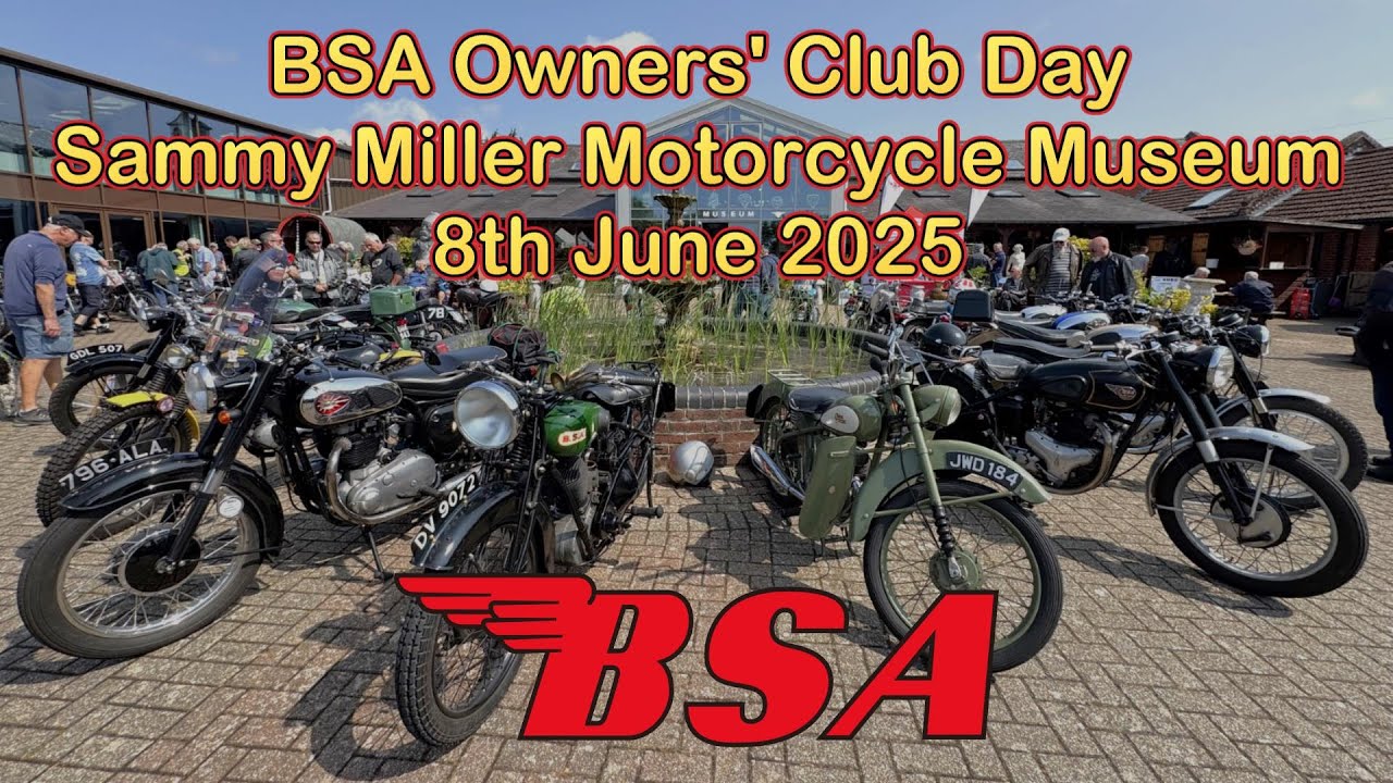 BSA Owners' Club Day at the Sammy Miller Motorcycle Museum - 8th June ...