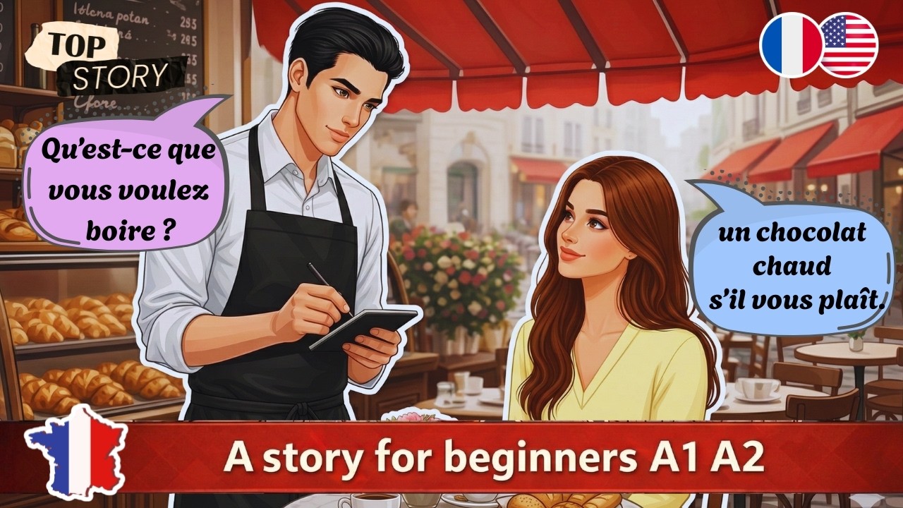 First Day in Paris: Real-Life French Conversation Practice (A1–A2 ...