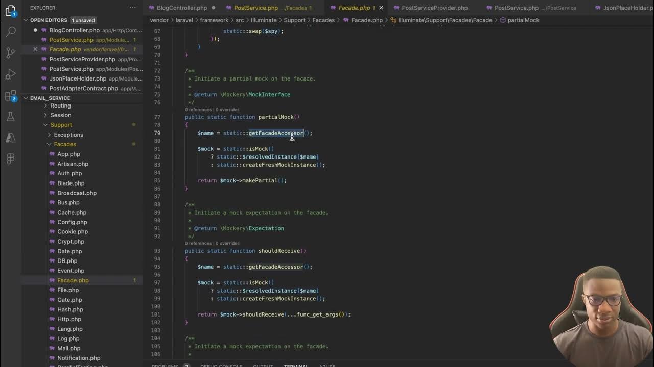 Pt.5 | Simplifying with Facades | Consuming External APIs in Laravel - YouTube