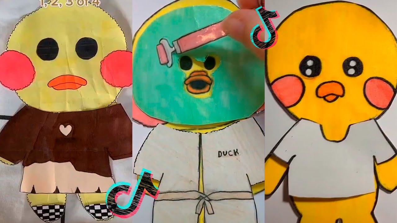Paper Duck 🦆 | TikTok Compilation #107 - YouTube