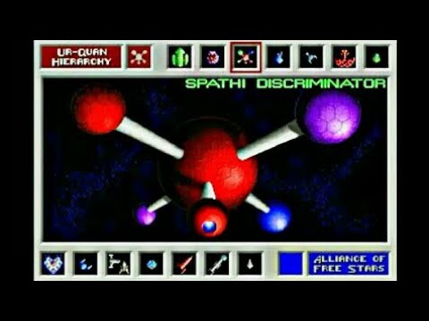 Sega Genesis Star Control G3, 1P Practice gameplay, Spathi ...