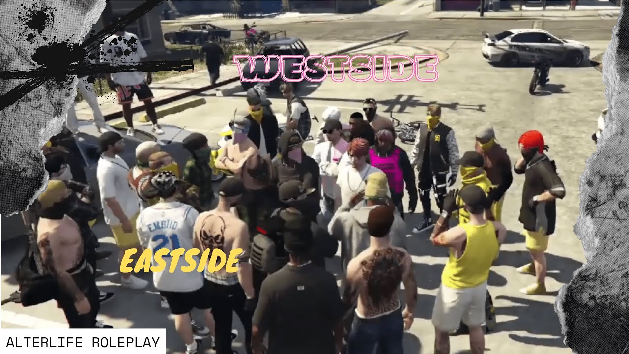 AKANKAH TERJADI PERANG EASTSIDE VS WESTSIDE ??? - GTA V ROLEPLAY - YouTube