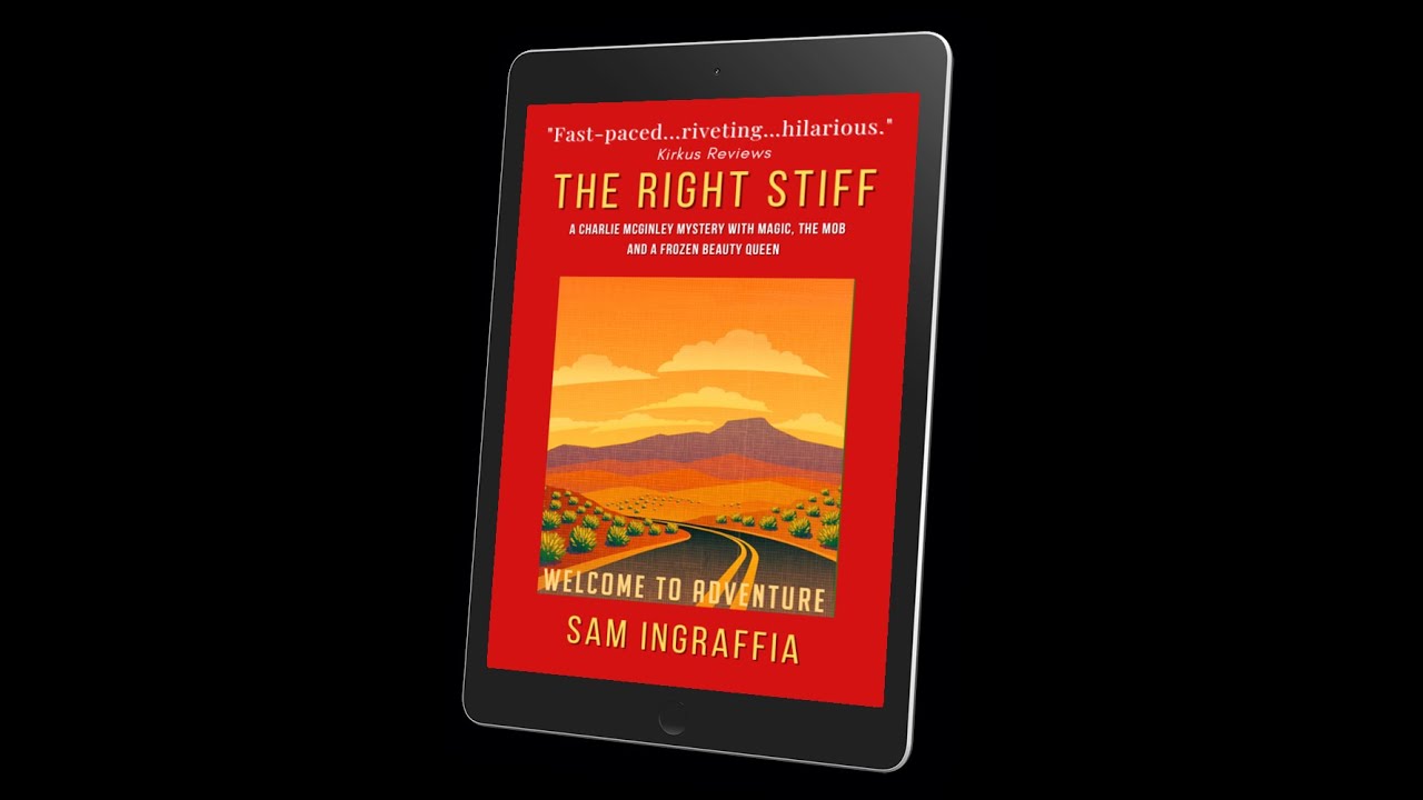 THE RIGHT STIFF - Book Trailer - YouTube