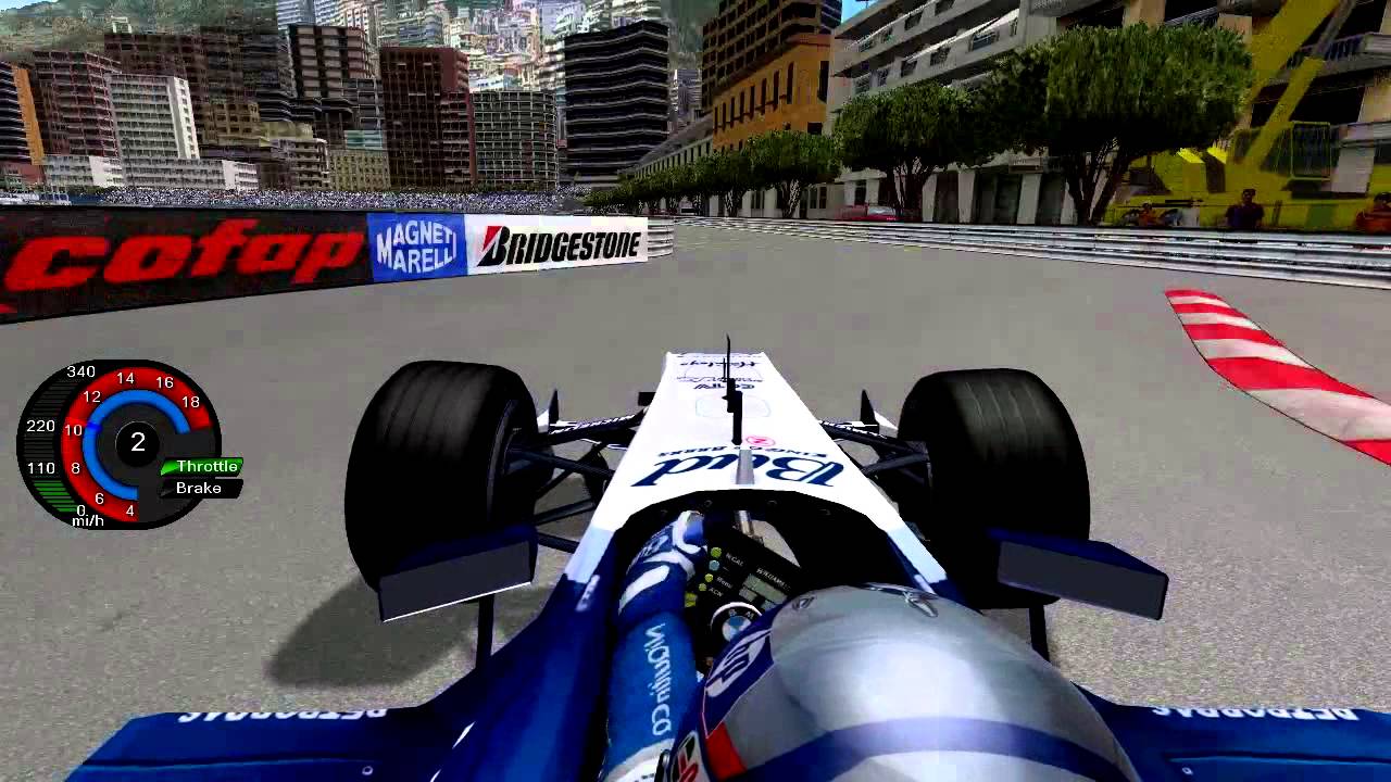 rFactor HD - W.I.P - F1 2004 Williams FW26 - Monaco - WCP HISTORIC ...