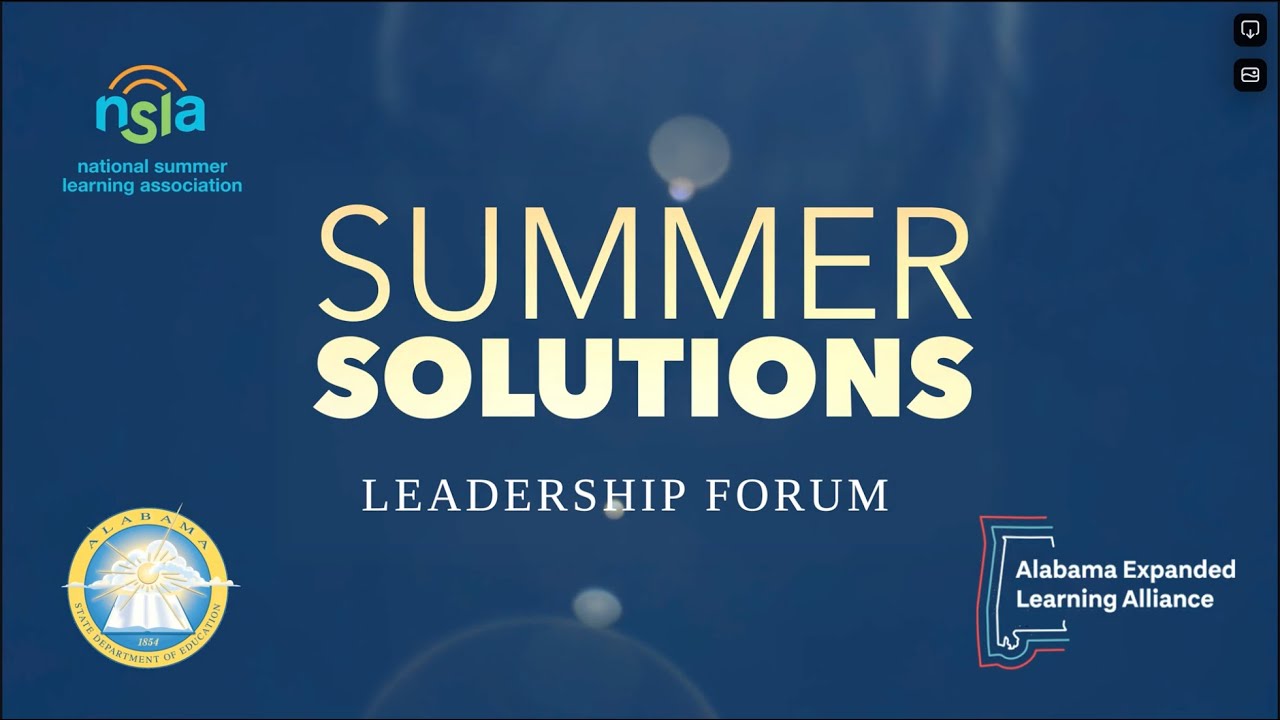 NSLA's Summer Solutions Leadership Forum - YouTube