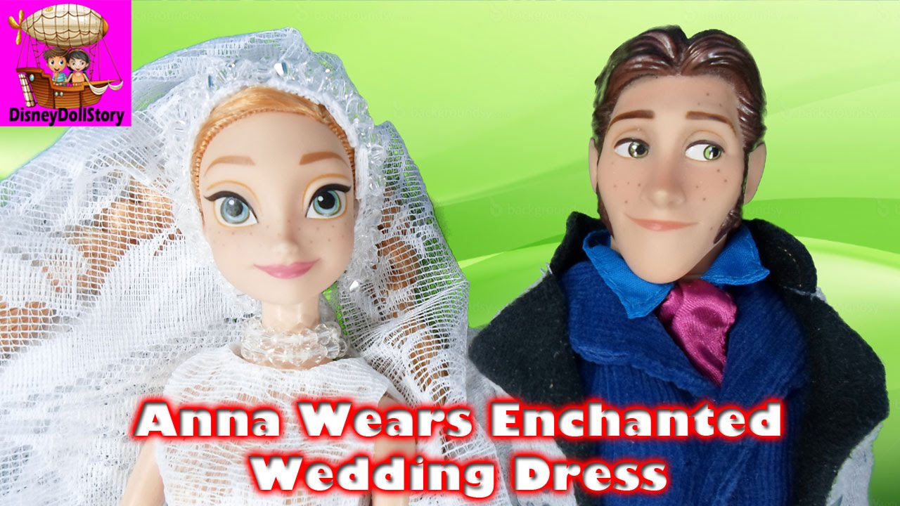 Anna wears Enchanted Wedding Dress - Part 6 - The Mermaid Series - YouTube