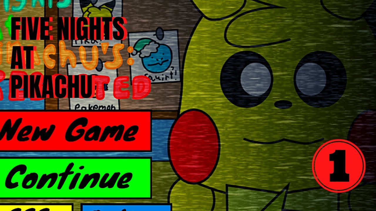 Five Nights at Pikachu Lets Play #1 - YouTube