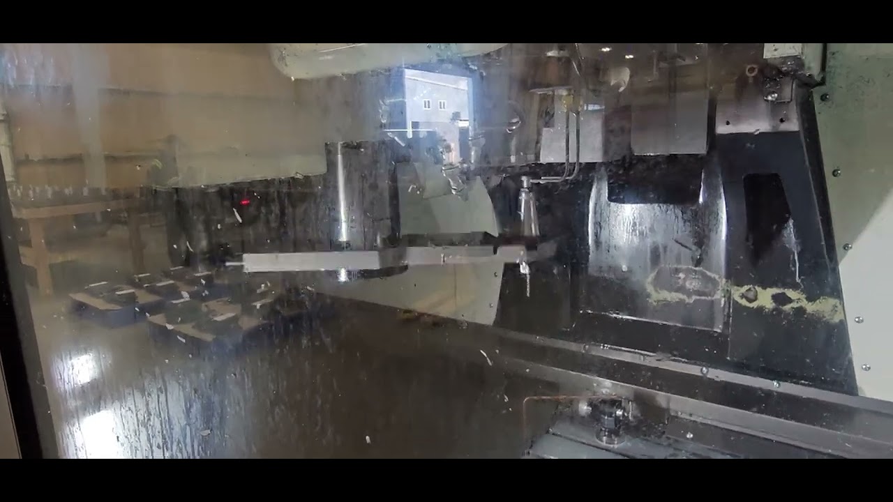 DMG Mori CMX1100V 4-Axis CNC Vertical Machining Center - YouTube