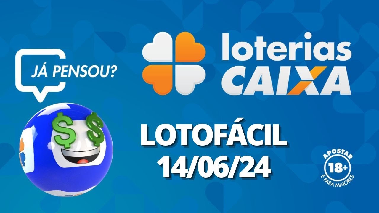 Resultado da Lotofácil - Concurso nº 3129 - 14/06/2024 - YouTube