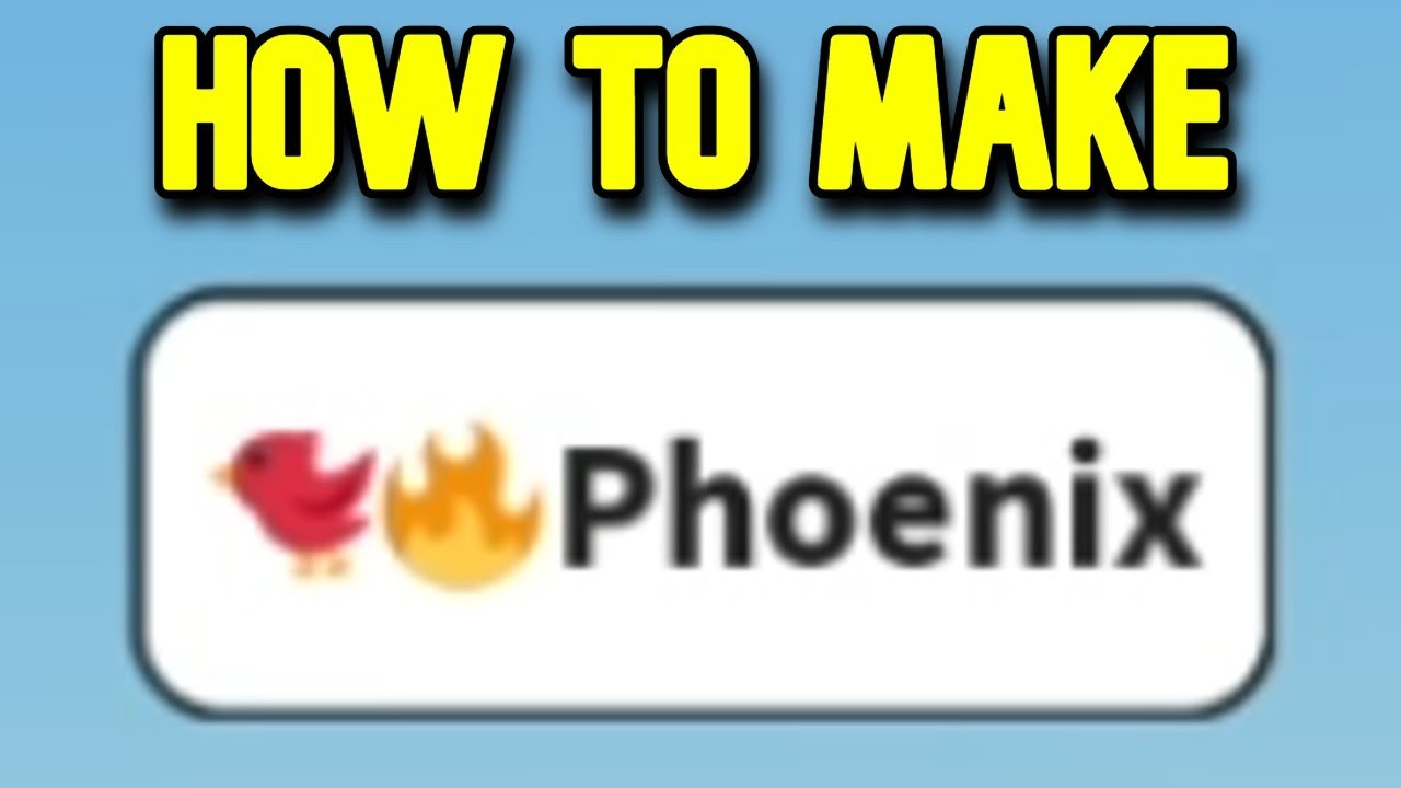 How to Make a Phoenix in Aura Craft (Roblox) - YouTube