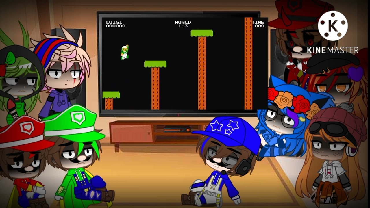 smg4 crew react to Mario exe original game - YouTube