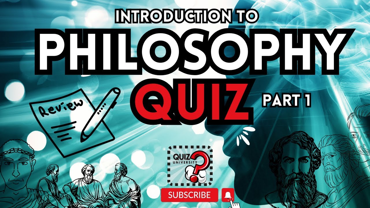 Introduction to Philosophy of the Human Person Quiz - Part 1 | Test ...