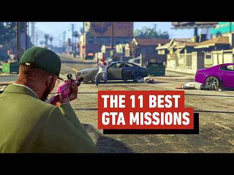 The 11 Greatest GTA Missions - From Wild Heists to Jetpack Joyrides