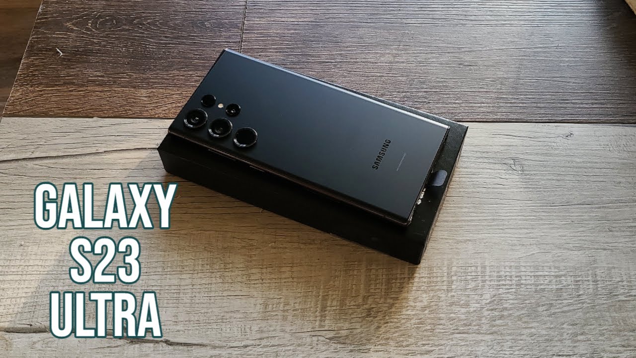 Samsung Galaxy S23 Ultra Unboxing/ Small Camera Overview - YouTube