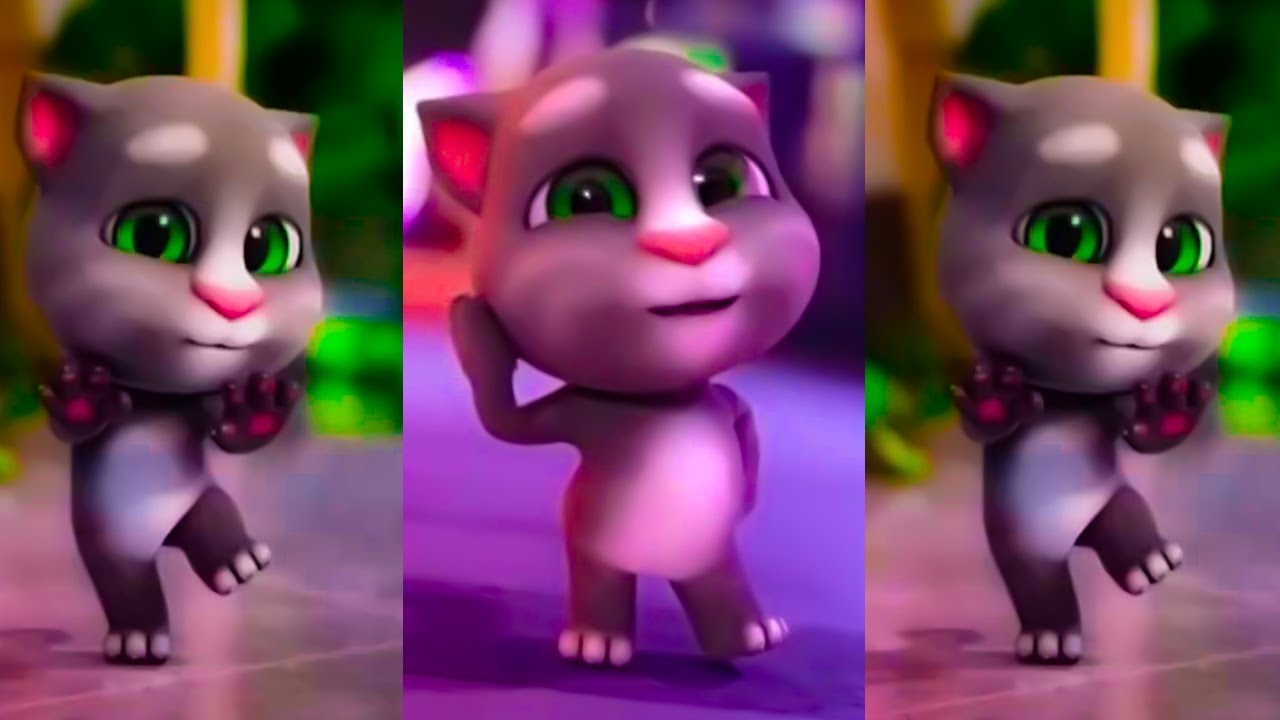 😳Talking Tom & Baby Tom Dance / Talking Tom Dancing / Cute Baby Tom ...
