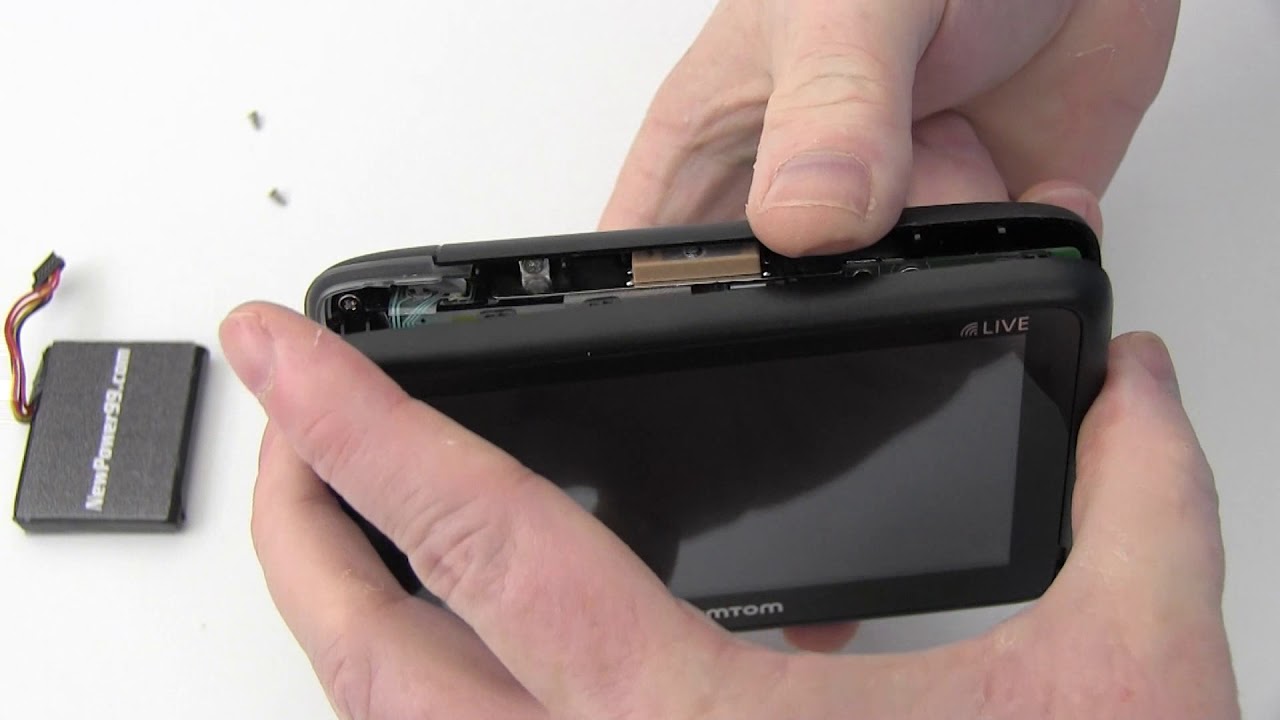 How to Replace Your TomTom Go 2050 LIVE Battery - YouTube