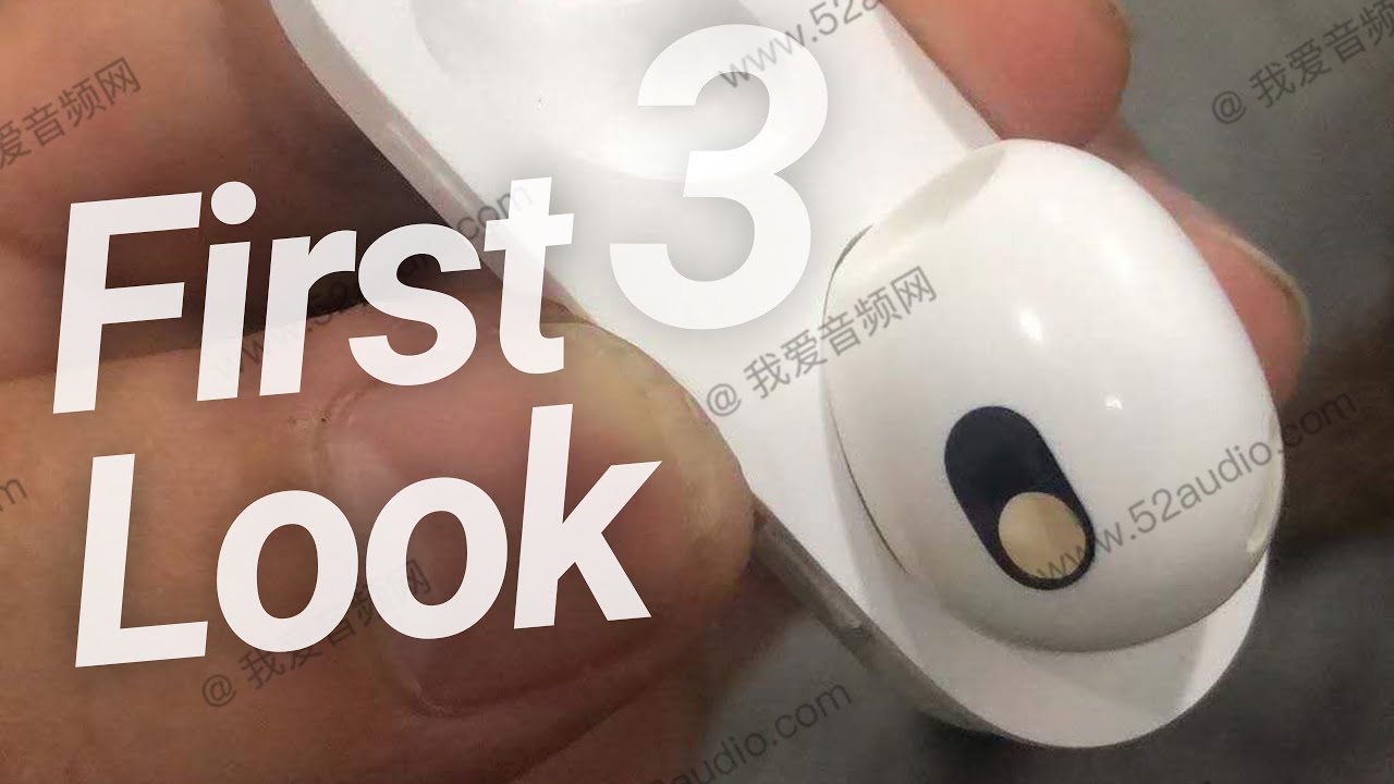 AirPods 3 First Look! Major Design Changes - YouTube