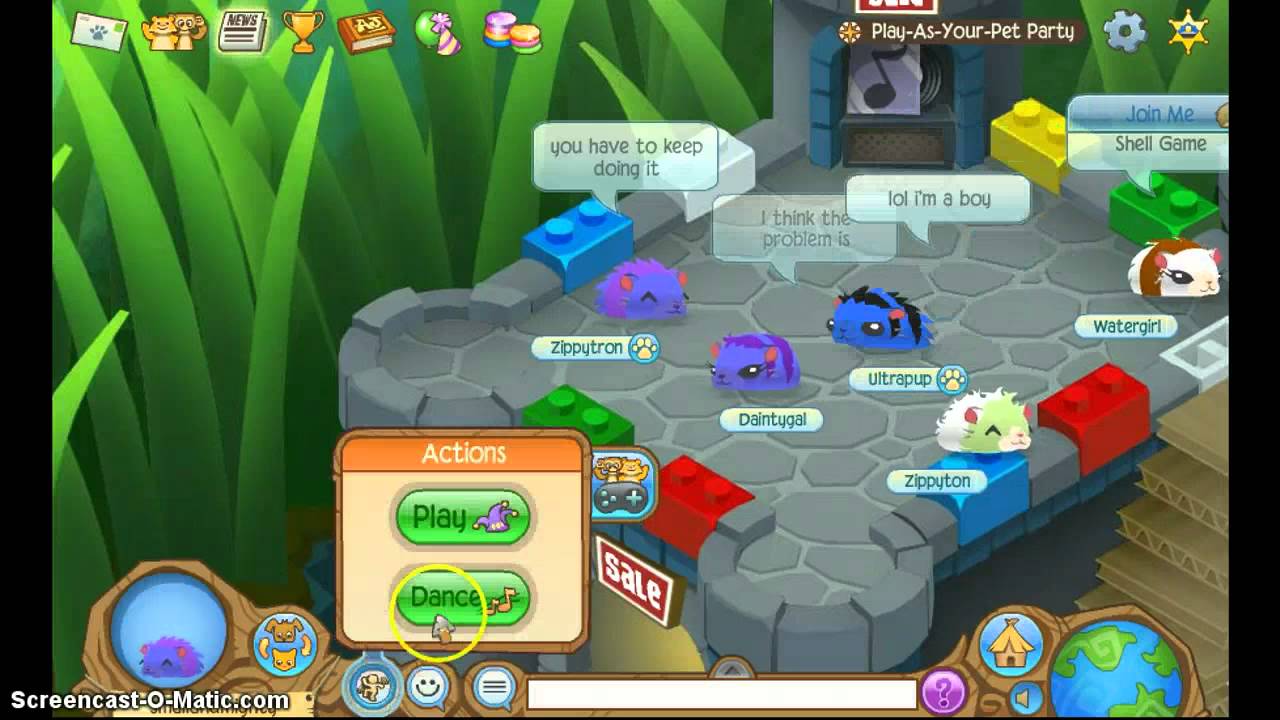 animal jam how to get free chat for non members!!! - YouTube