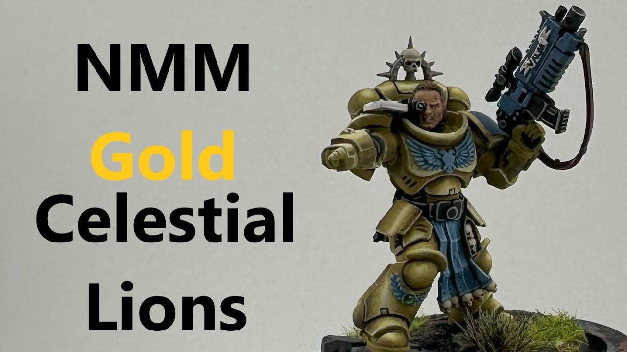 Step by Step - Celestial Lion's lieutenant - NMM Gold - 40k Warhammer ...