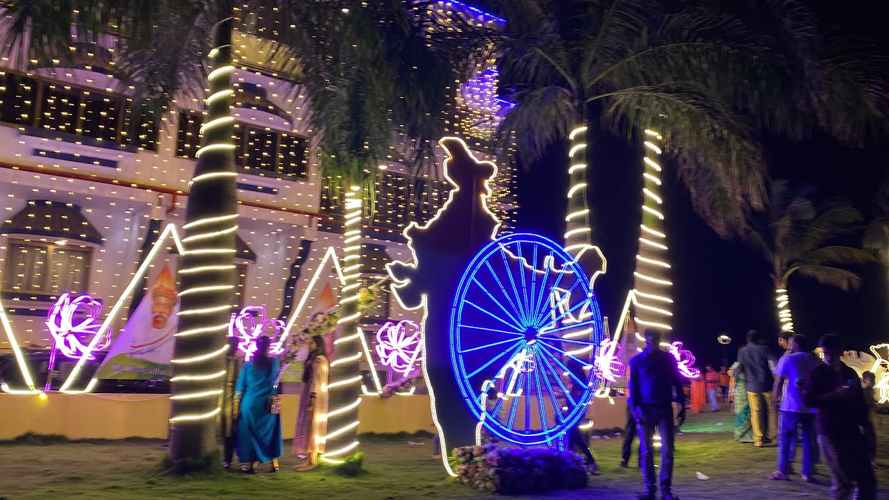 Daman 15 August Celebration ! Daman Decorations! Night Nick #daman ...