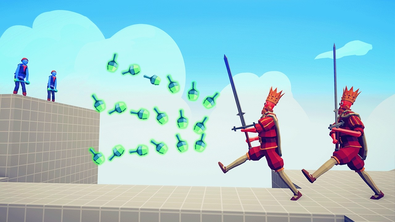 RAPID POT THROWERS vs UNITS | TABS - Totally Accurate Battle Simulator ...