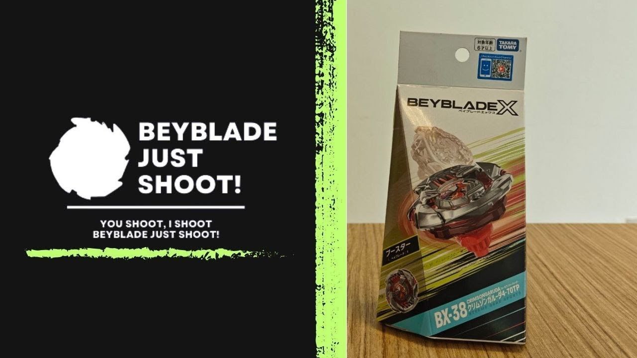BX-38 Booster Crimson Garuda 4-70TP | Beyblade Just Shoot! - YouTube