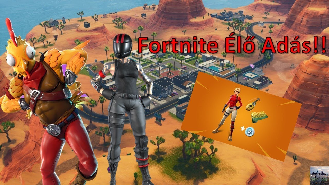 Fortnite Élő Adás!!! I Esti Random!!!! I Nézői 1v1 - YouTube