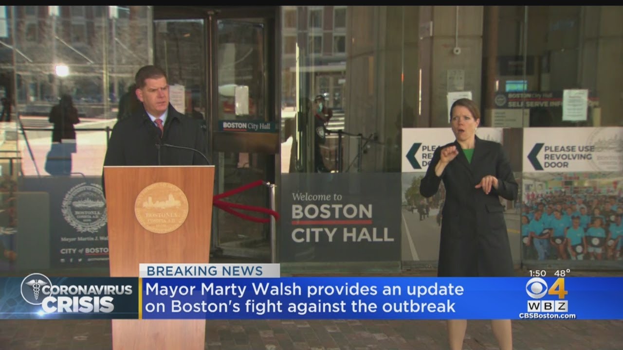 Mayor Walsh On Whether Boston Schools Will Reopen - YouTube