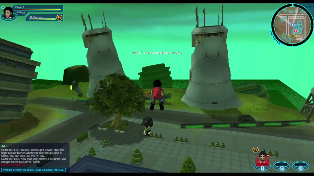 FusionFall Retro: Out of the map - YouTube