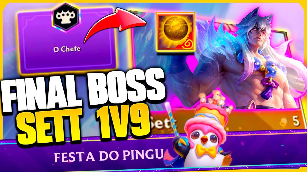 TFT - O CHEFE SETT VOLTOU!! SOLA GERAL FESTA DO PINGU TFT PATCH 14.12 ...