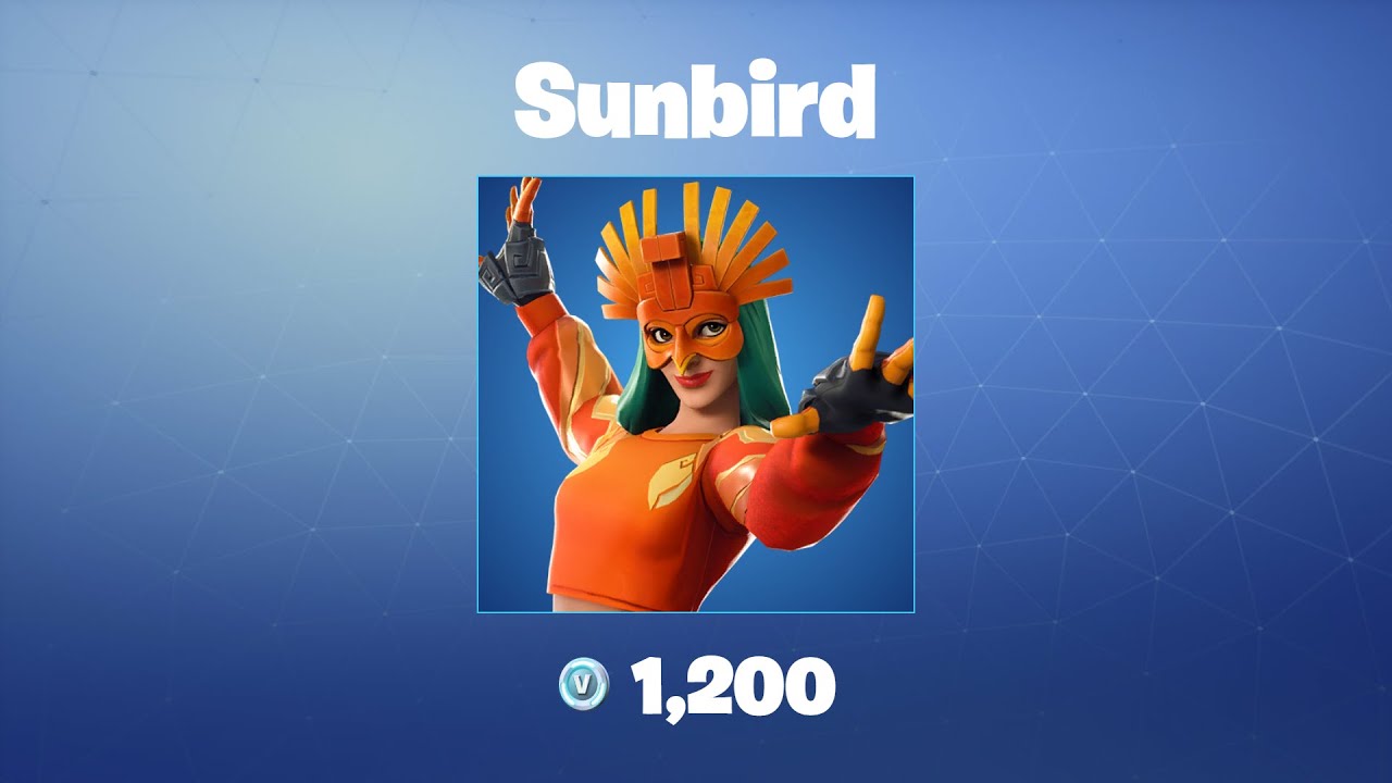 Sunbird | Fortnite Outfit/Skin - YouTube
