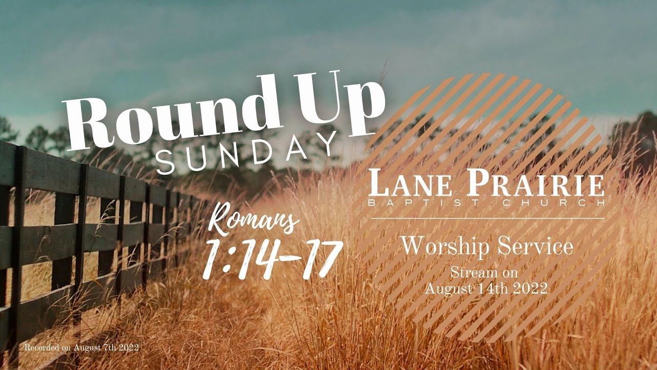 Round-Up Sunday Worship Service - YouTube