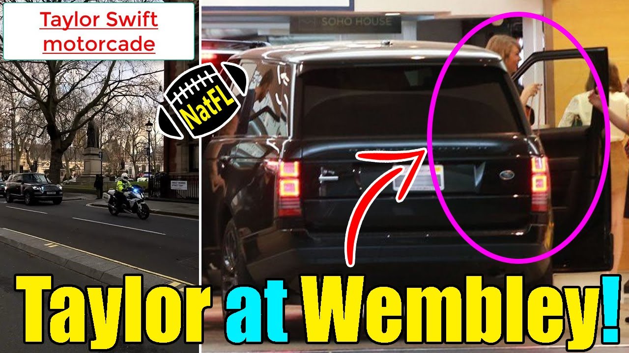 Taylor Swift escorted by police to Wembley stadium to kick off N1 Eras ...